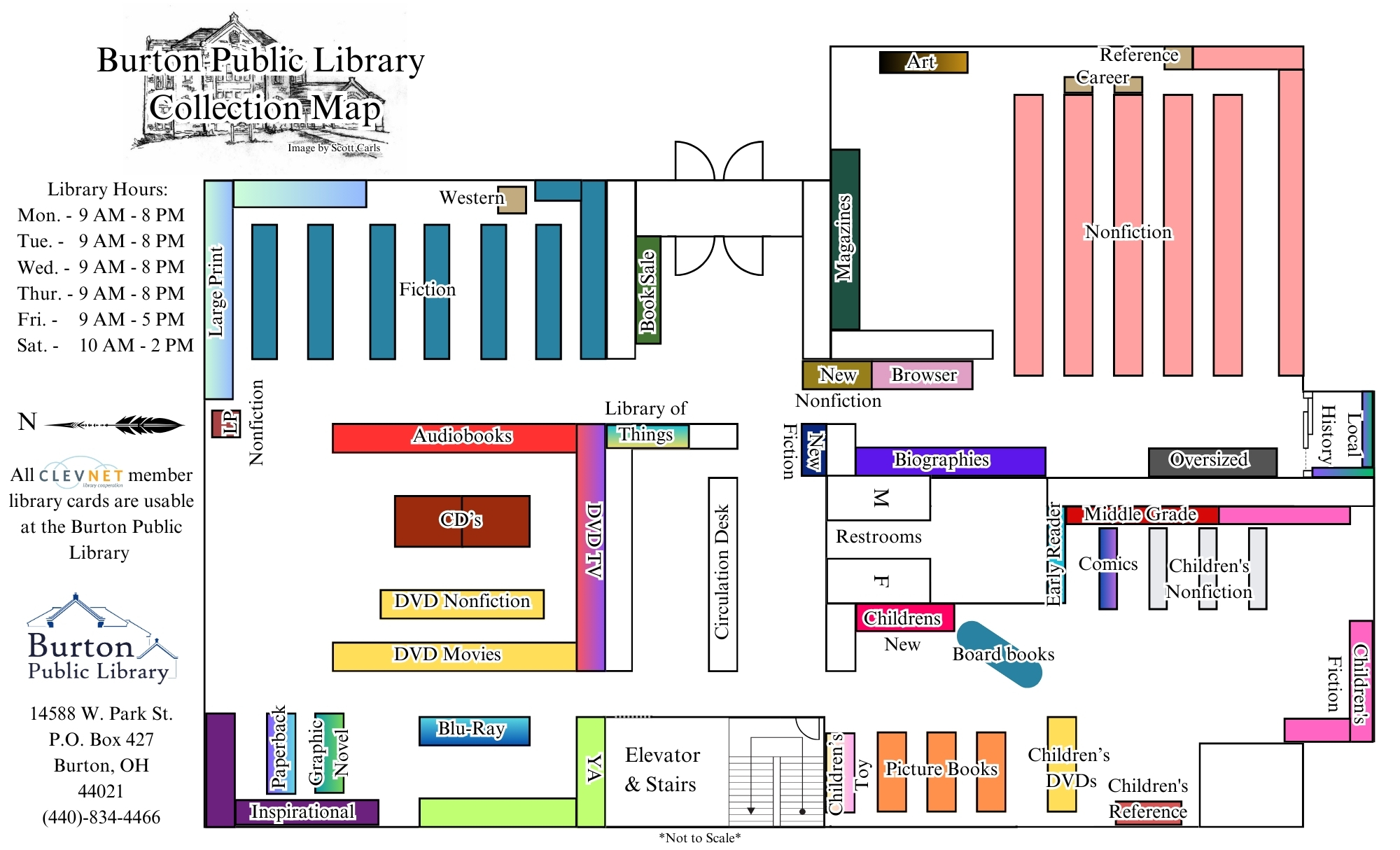 Collection Map | Burton Public Library