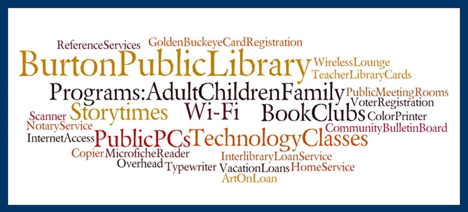 Library Services | Burton Public Library